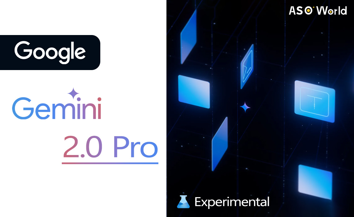 Google Gemini 2.0 Pro: Advanced Coding AI with 2M Token Context - ASO World Google Gemini 2.0 Pro: Advanced Coding AI with 2M Token Context - ASO World